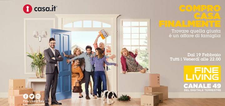 Casa.it in Tv con Compro Casa Finalmente - Il blog di Casa.it